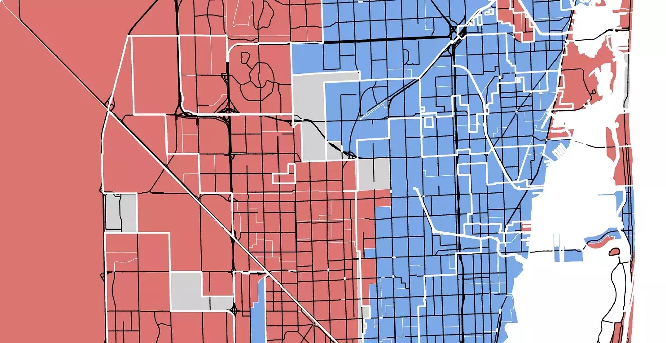 Map: How Miami Neighborhoods Voted in the 2024 Presidential Election ...
