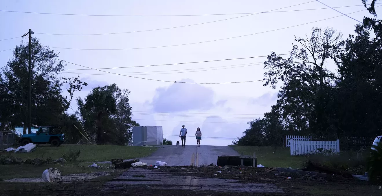 Did Storm Chasers Cause Headache for Police During Hurricane Helene ...