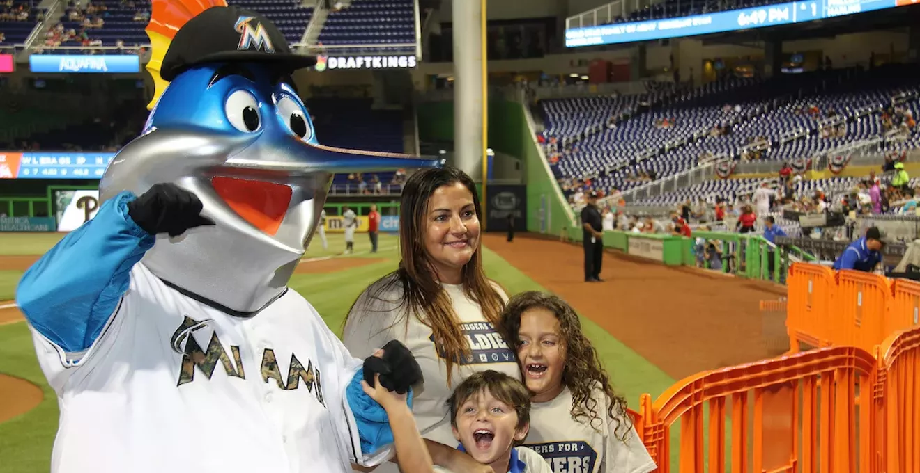 The Marlins Have Unveiled Billy the Marlin's New Look | Miami New Times