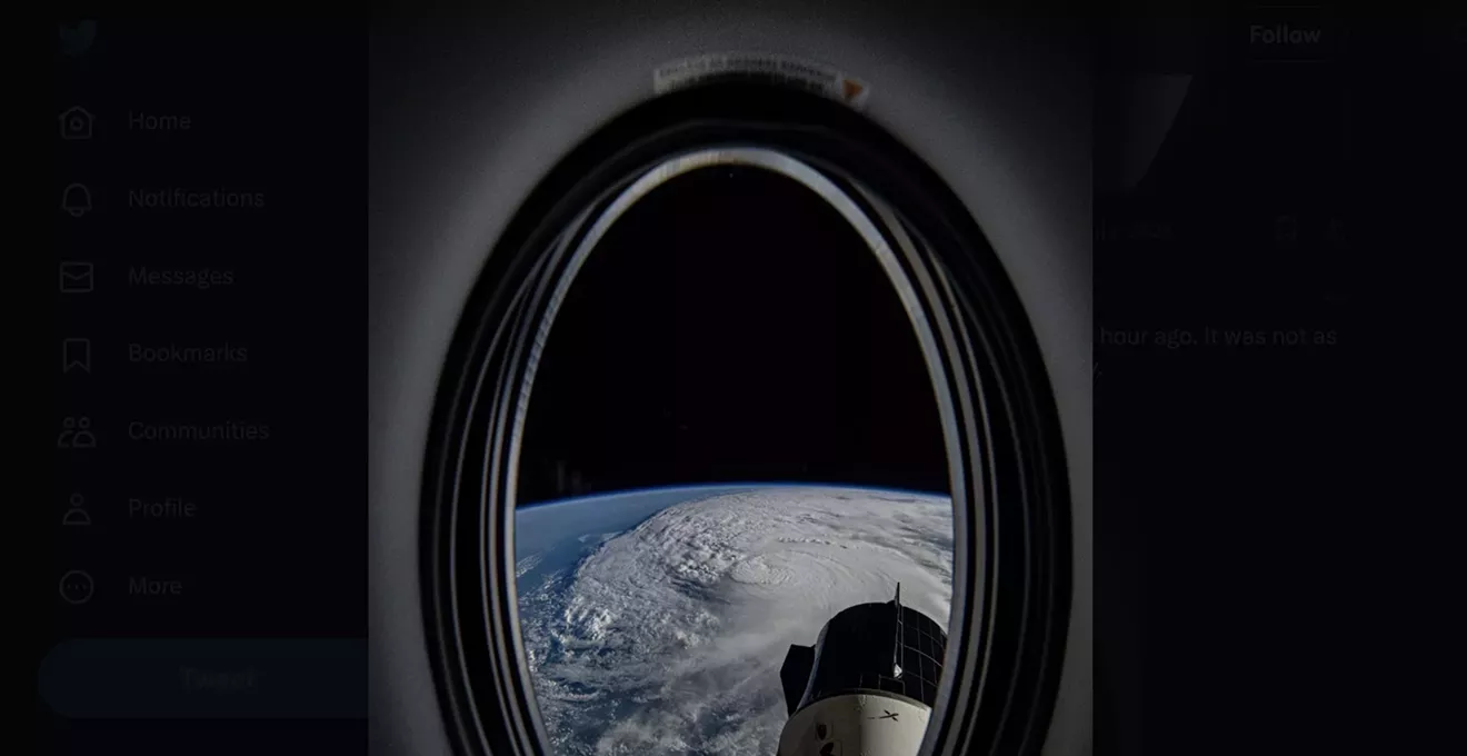 Space Station Video Shows Milton Barrel Toward Florida From Orbit ...