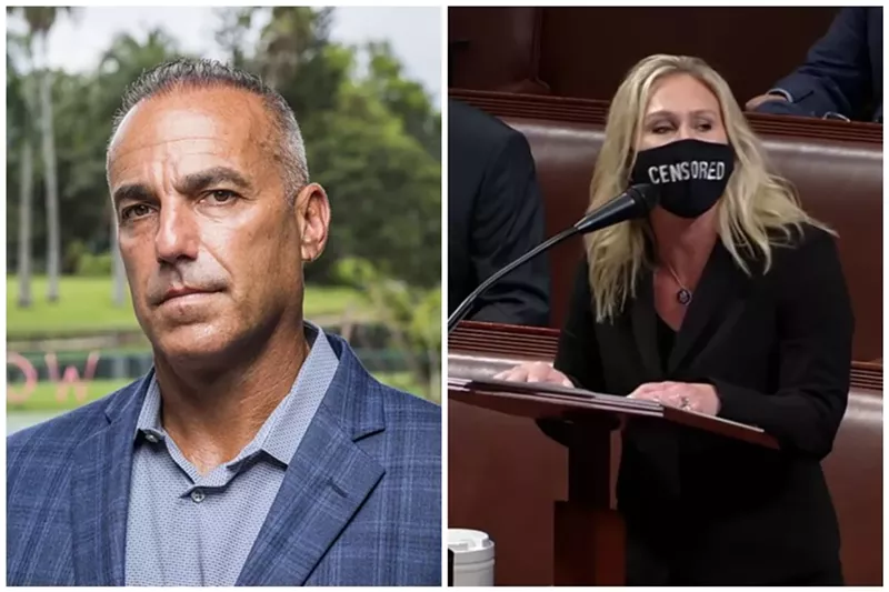 Parkland Dad Andrew Pollack Defends Marjorie Taylor Greene | Miami New ...