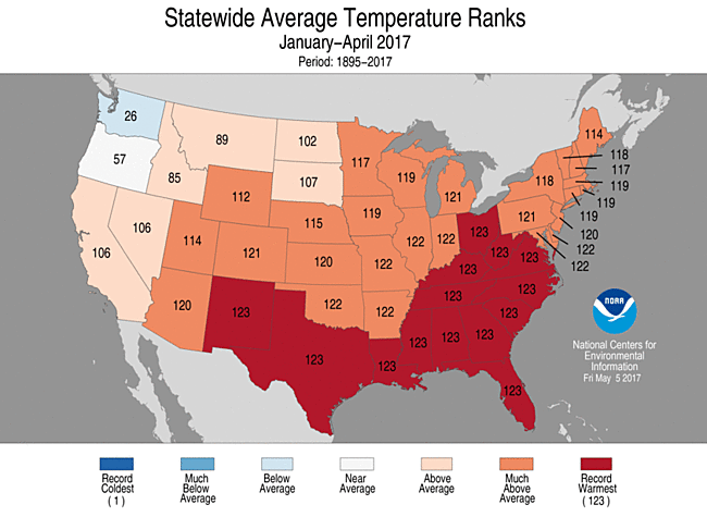 2017 Is Florida's Warmest Year to Date | Miami New Times