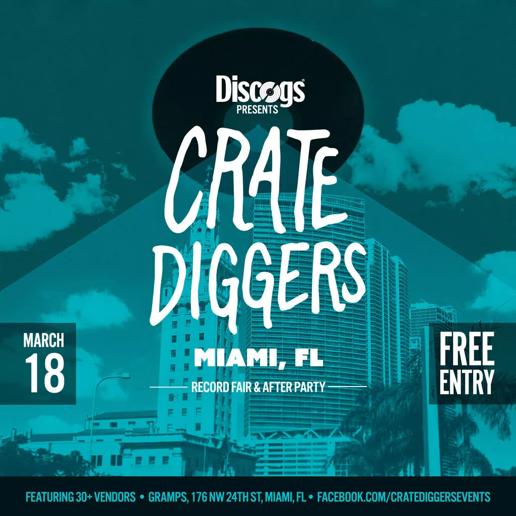 Crate Diggers Daylong Record Fair and Concert at Gramps in Wynwood ...