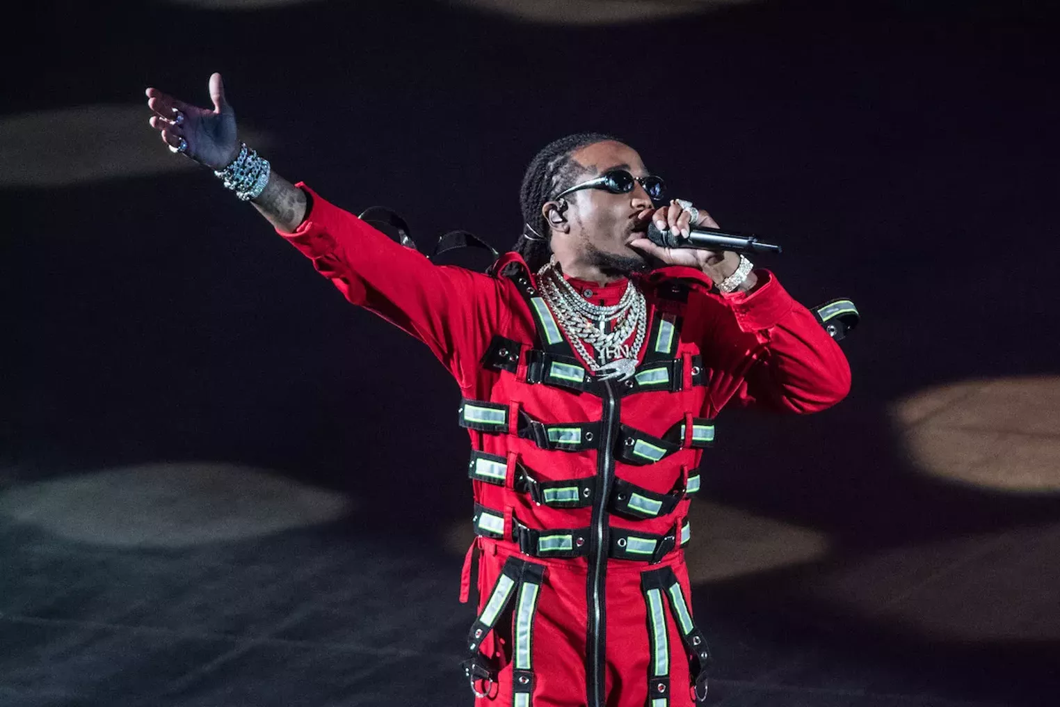 Drake and Migos Aubrey & the Three Migos Tour at the American Airlines ...