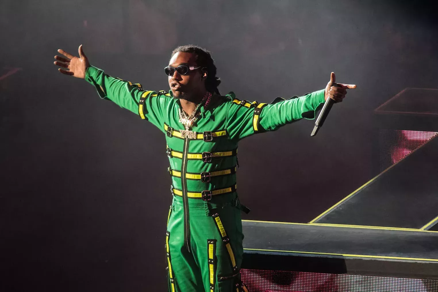 Drake and Migos Aubrey & the Three Migos Tour at the American Airlines ...