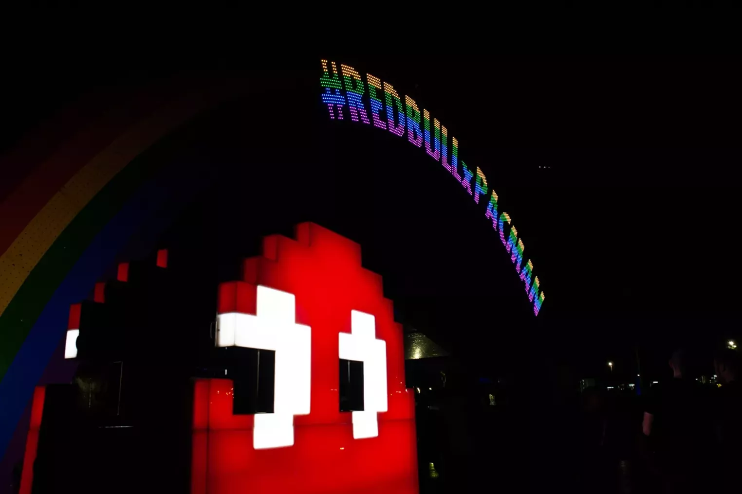 Red Bull x Pac-Man Rainbow Bridge in Wynwood Miami Photos | Miami New Times