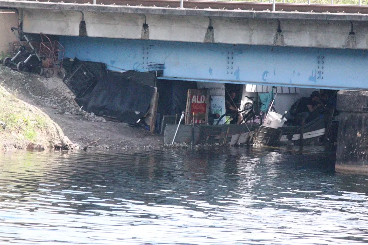 Homeless Camp Bordering Hialeah and Miami Springs Set on Fire | Miami ...