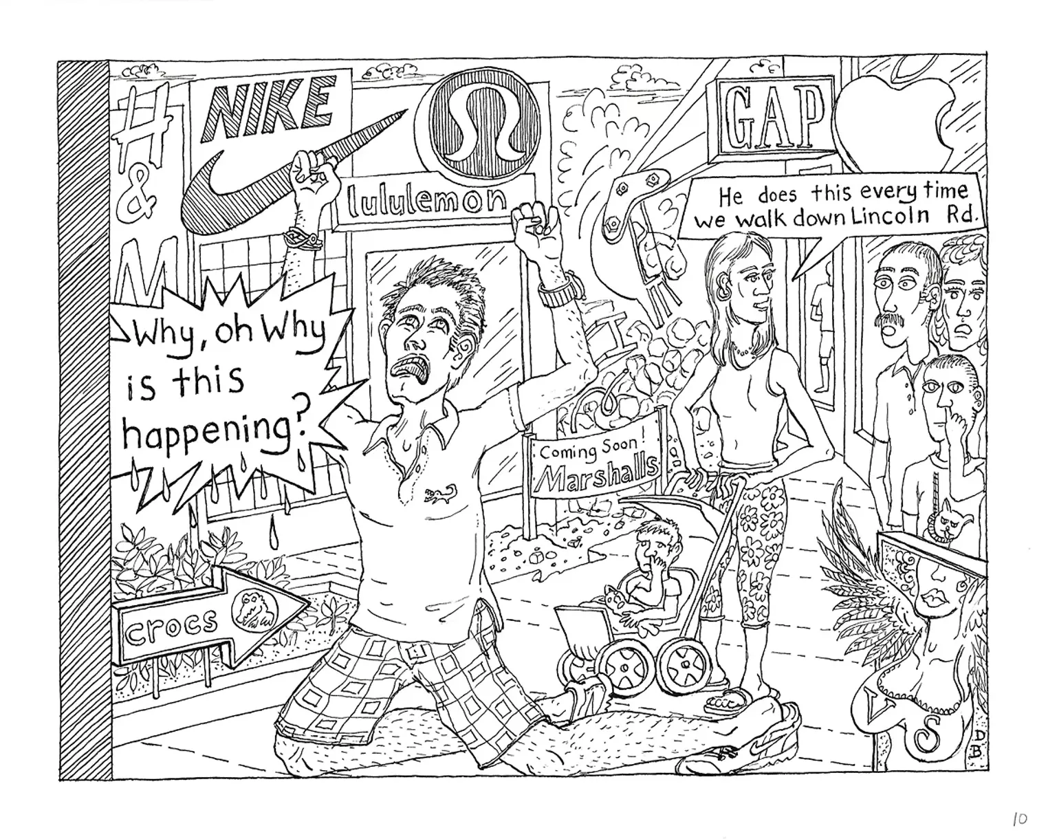 Lampooning Art Basel: A Cartoon Series by David Bolger | Miami | Miami ...